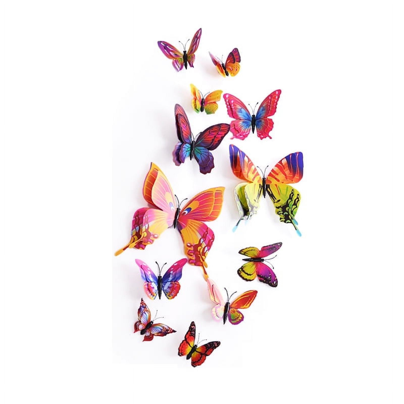 DAGOU 3D Butterfly Wall Decor 24 Pcs, Butterfly Decorations for ...