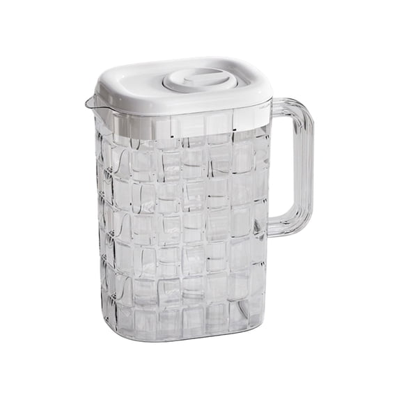 DAILIHIVE 2 Liter Large Capacity Water Pitcher, Simple White or Yellow ...