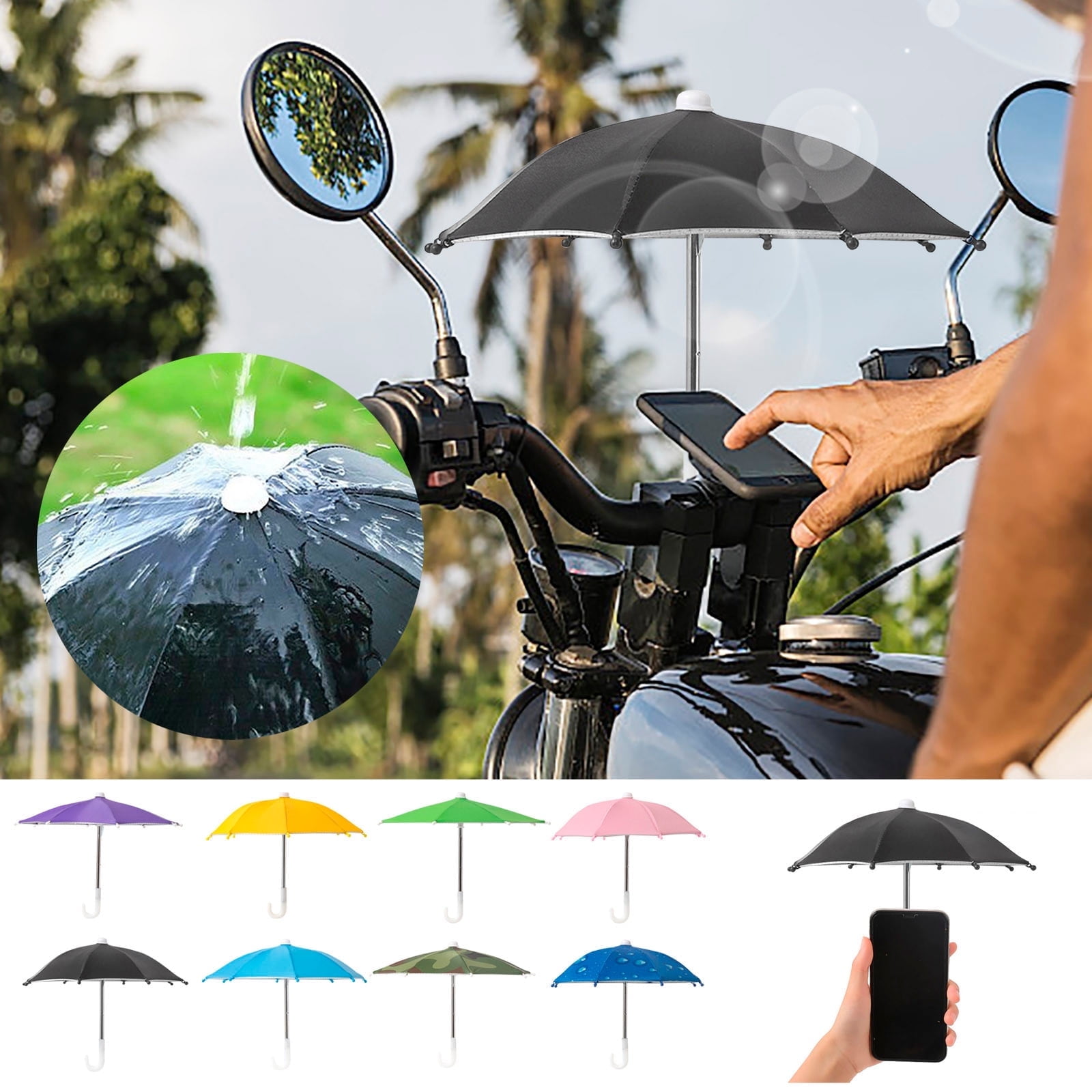 DAILIHIVE Mini Umbrella,Miniature Umbrellas,Sunshade Umbrella Mini ...