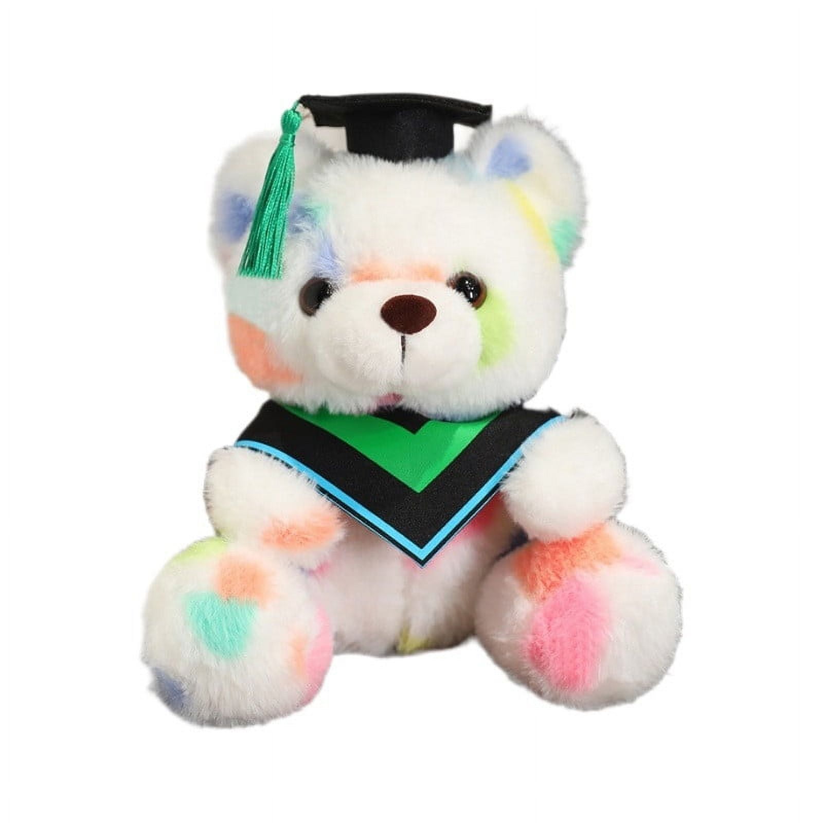 DAILIHIVE Rainbow Graduation Bear,2025 Graduation Season Doll,Stuffed ...