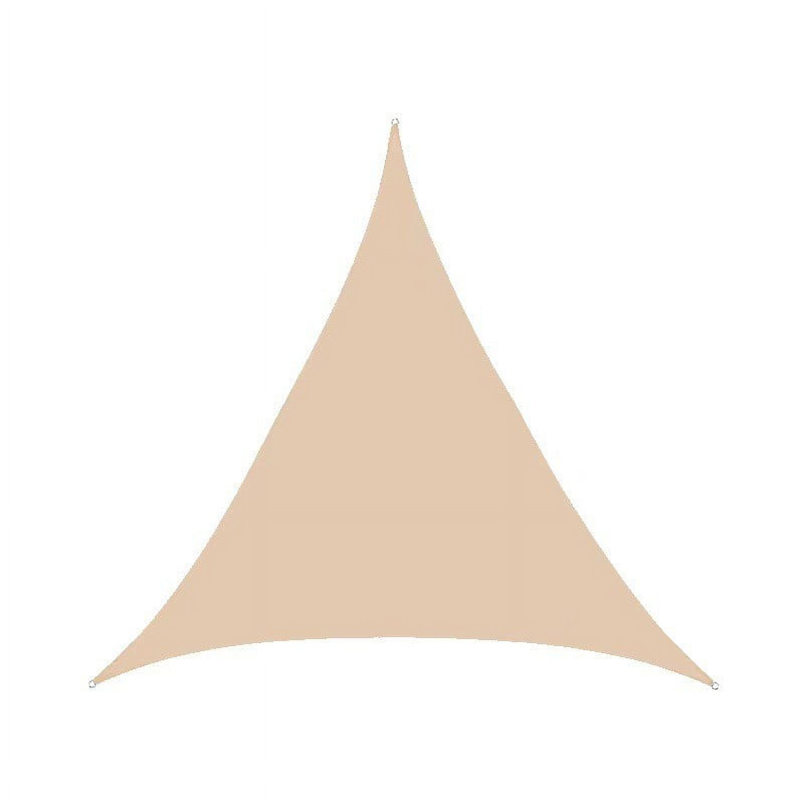 DAILIHIVE Sun Shade Cloth for Beach,Sun Shade Sail Triangle,Sun Canvas ...