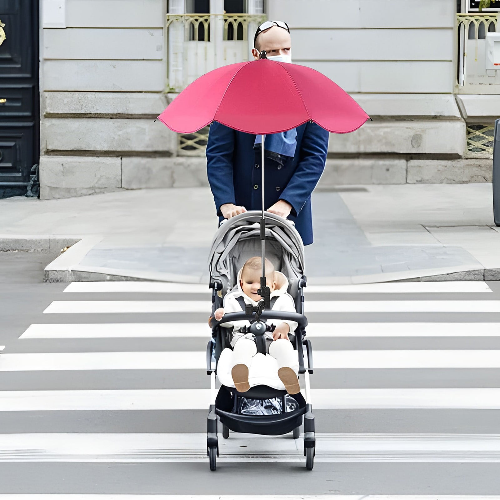 DAILIHIVE Toddler Umbrella,Kid Umbrella,Chair Umbrella With Clamp ...