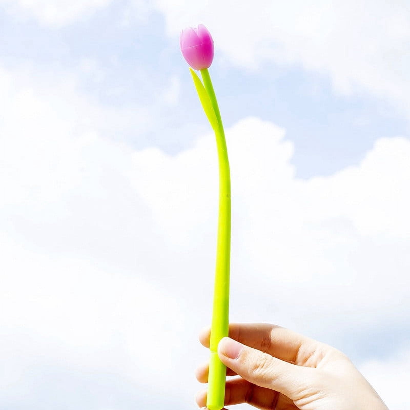 DAILIHIVE Tulip Ballpoint Pens,Gel Pen,Cute Writing Pen Office ...