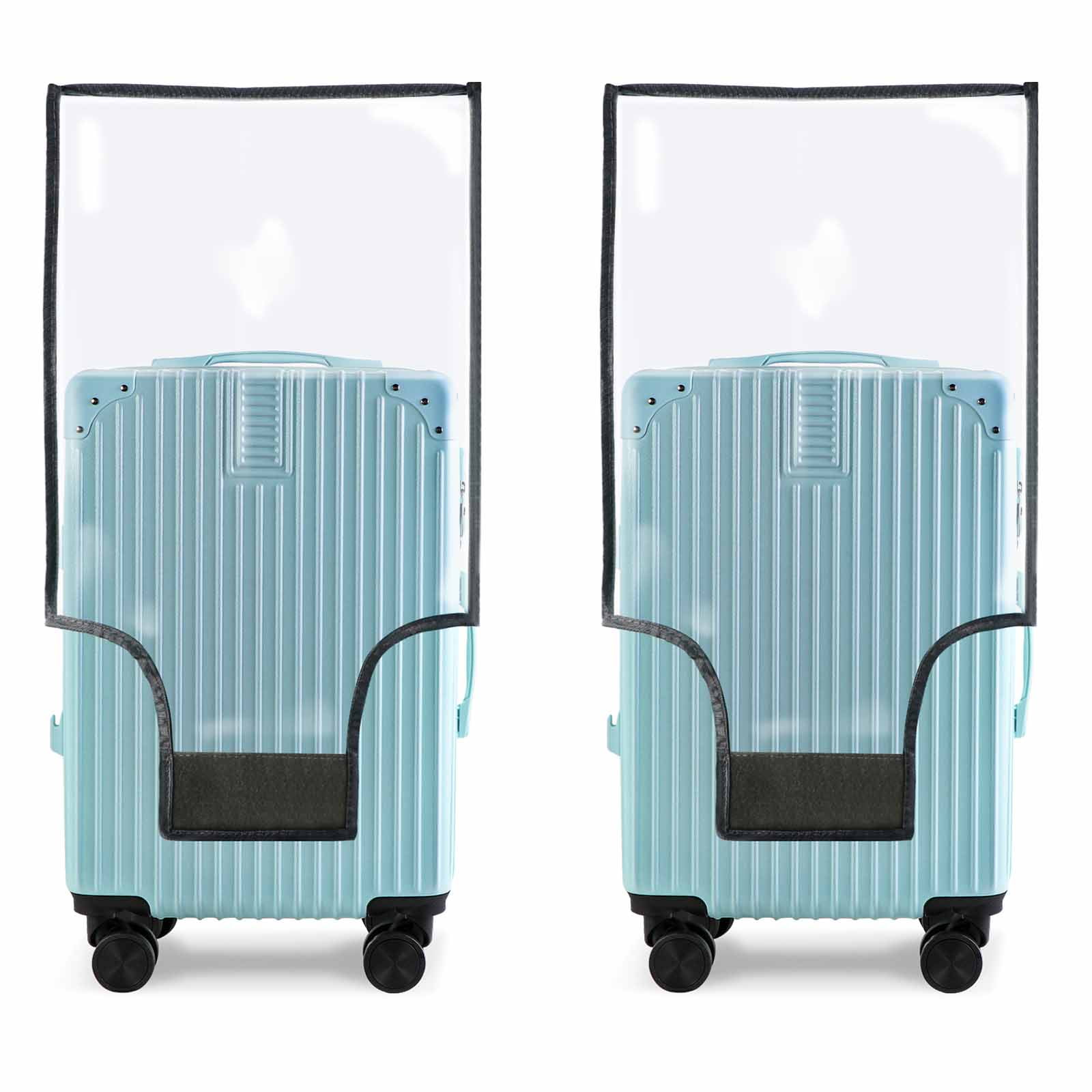 DAILISHA 2 Pack Luggage Covers for Suitcase,Suitcase Covers,Clear Pvc ...