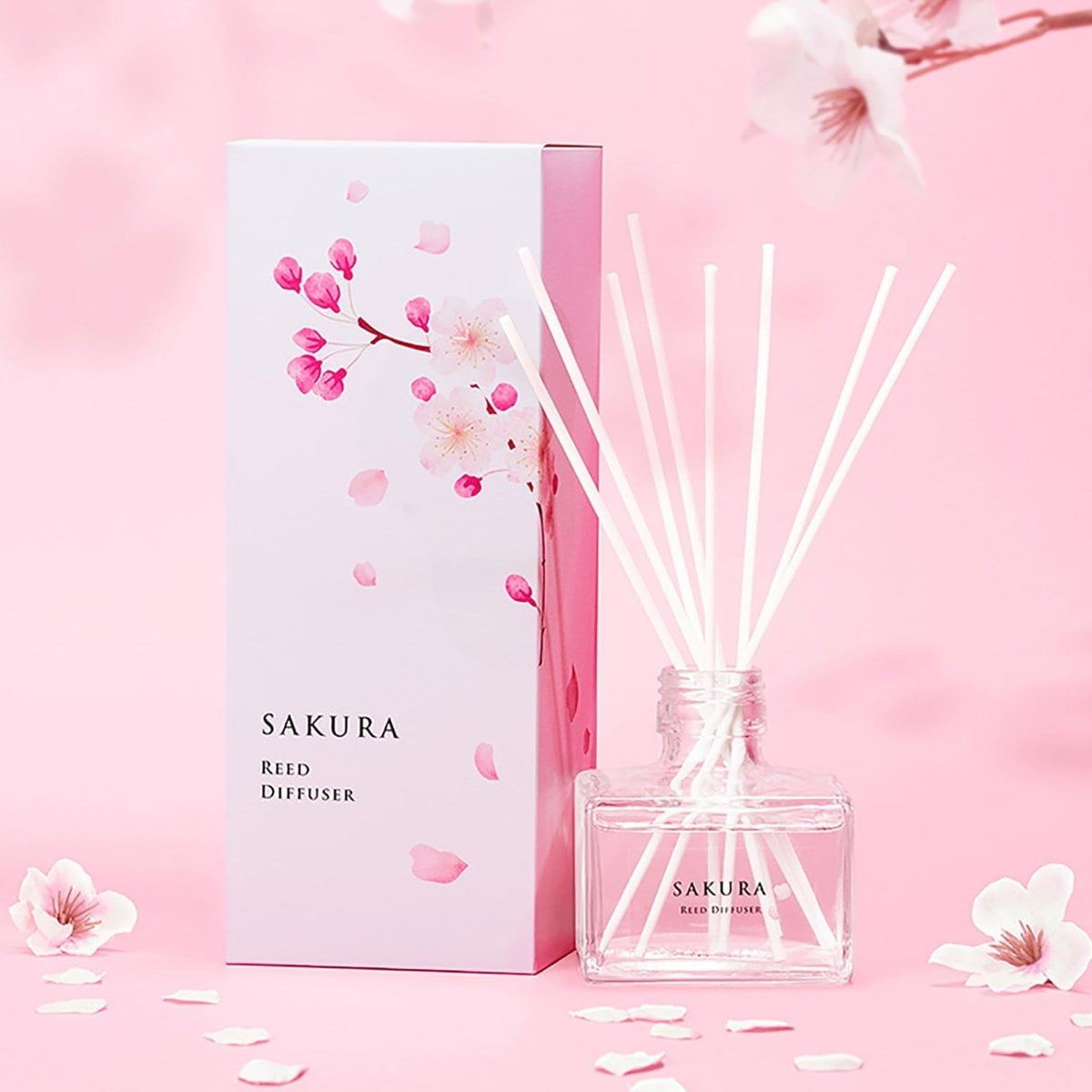 DAILY AROMA Sakura Deodorant Reed Diffuser 120ml - Walmart.com
