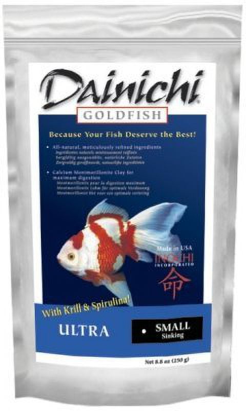 DAINICHI FISH FOOD - GOLDFISH ULTRA SINKING (SMALL 8.8OZ) "Ctg: AQUATIC ...