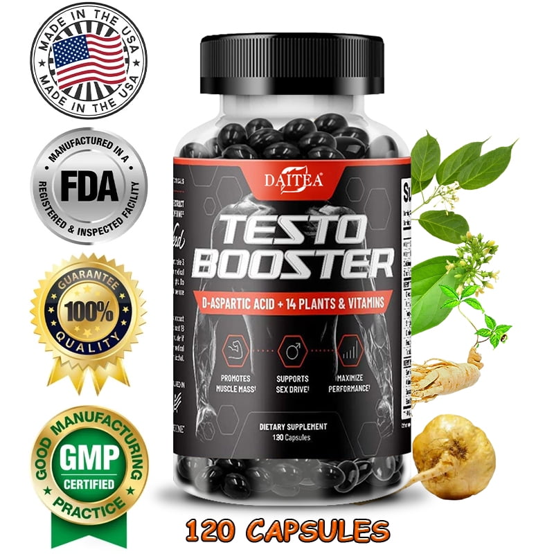 Daitea Testosterone Booster For Men Promotes Muscle Growth Enhancing