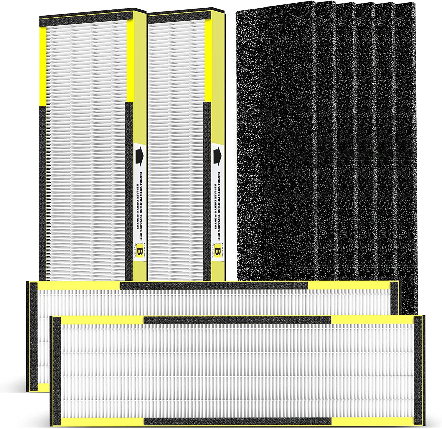 DAJDAH FLT4825 HEPA Filter B for Germ Guardian Air Purifier | Fits ...