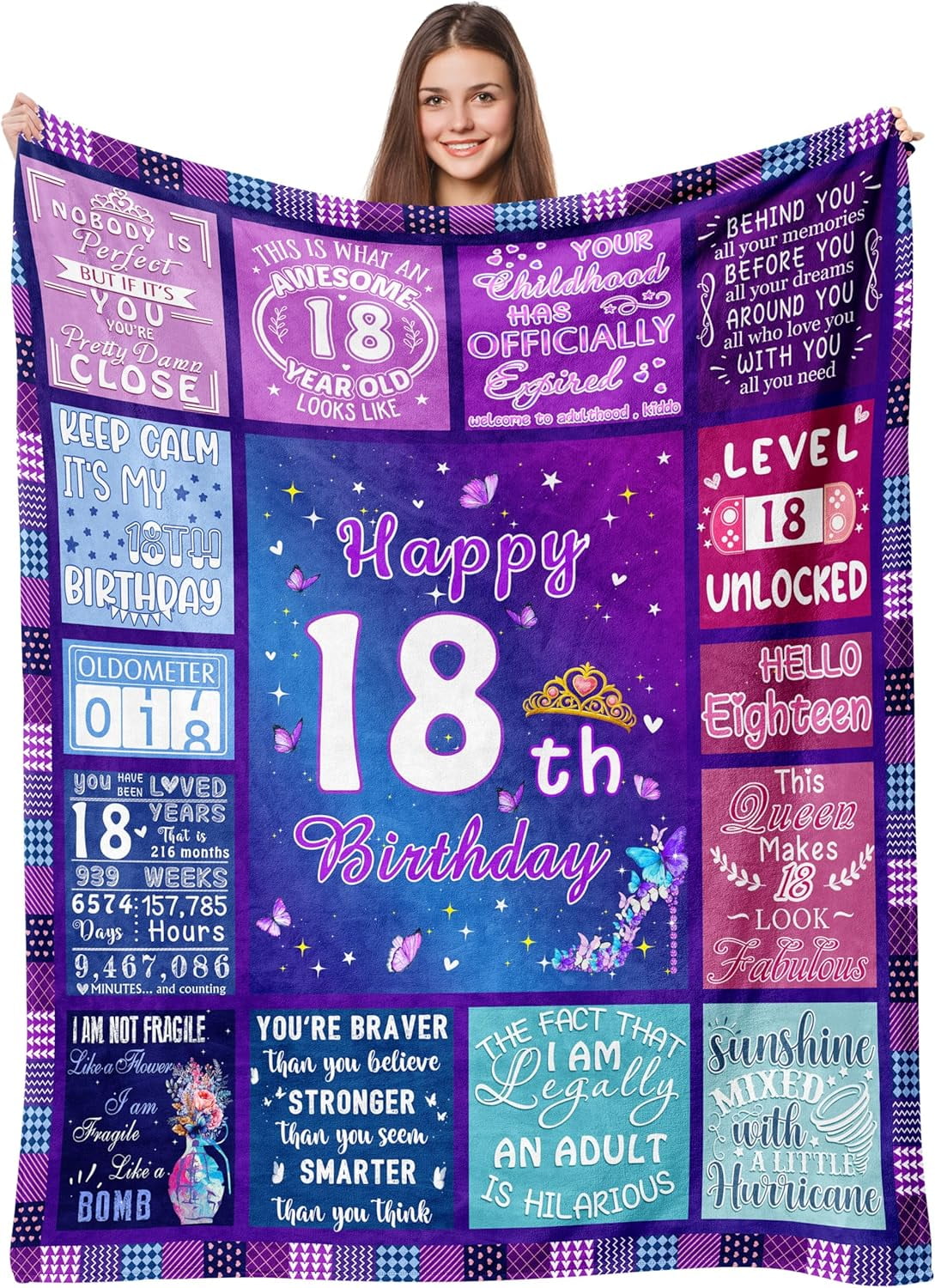 DAJU 18 Year Old Girl Birthday Gifts 18th Birthday Gifts for Girls ...