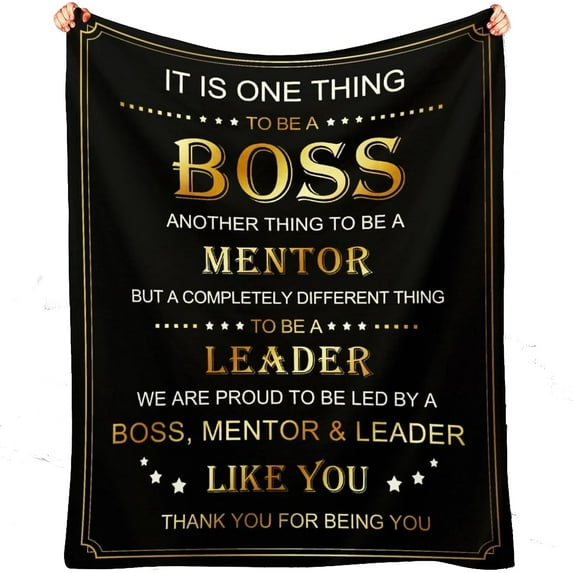 DAJU Boss Lady Gifts for Women Boss Lady Blanket Boss Gifts Boss Day ...