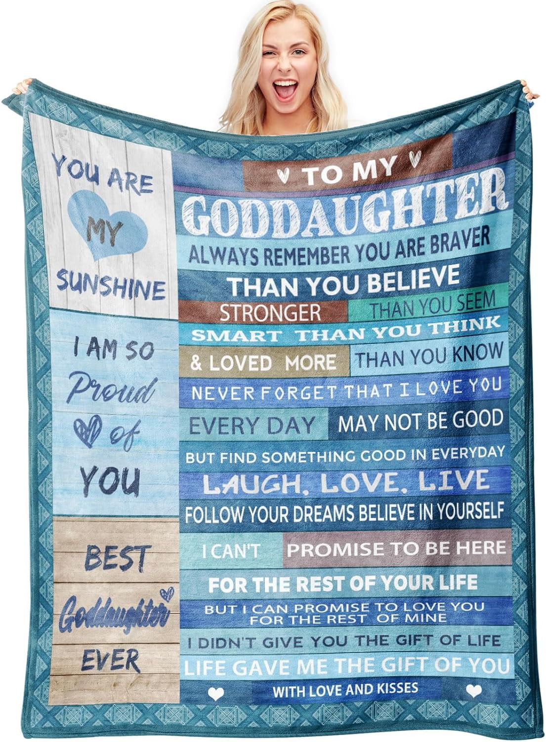 DAJU Goddaughter Gifts Goddaughter Gifts from Godmother Godfather Gifts ...