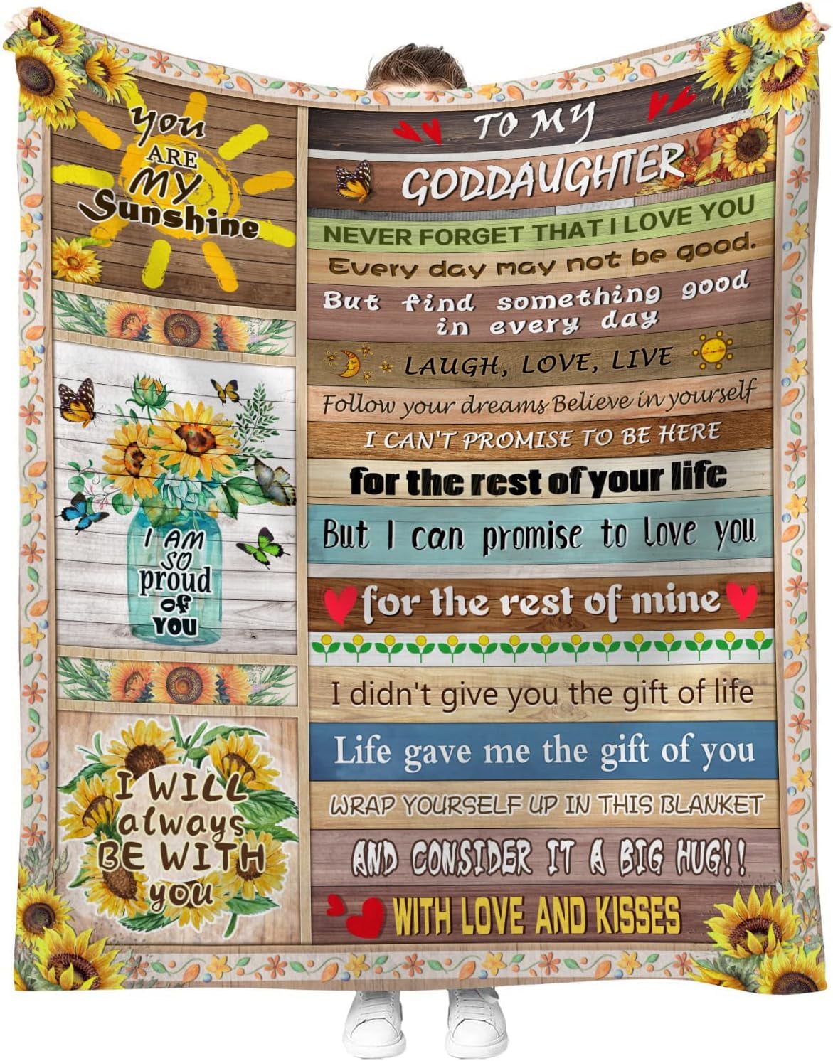 DAJU Goddaughter Gifts from Godmother Gifts for Goddaughter to My ...