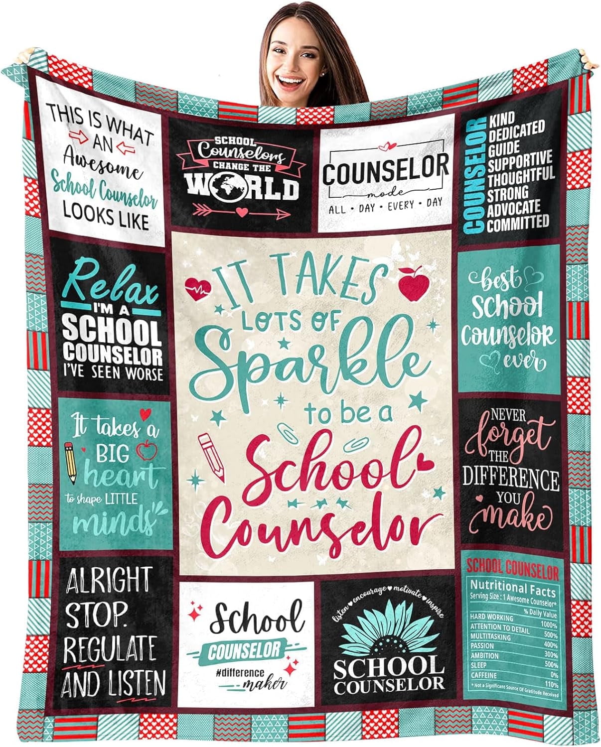 DAJU Music Teacher Gifts Blanket Music Teacher Appreciation Gifts for ...