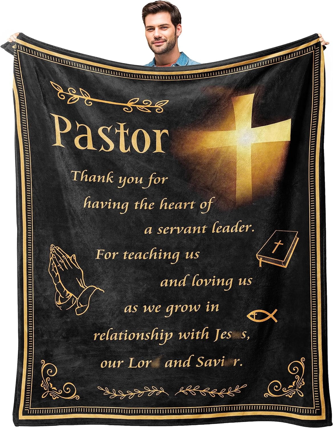 DAJU Pastor Appreciation Gifts Blanket Unique Pastor Gifts Gifts for ...