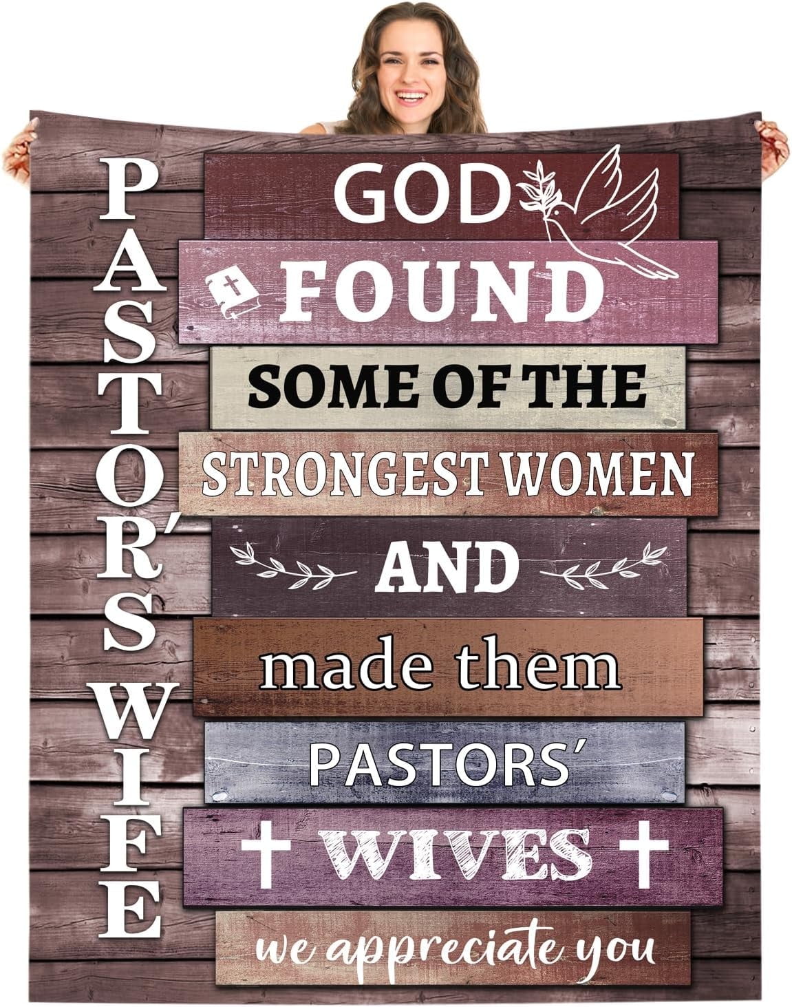 DAJU Pastor Appreciation Gifts Pastor Blanket Pastor Gifts for Men ...
