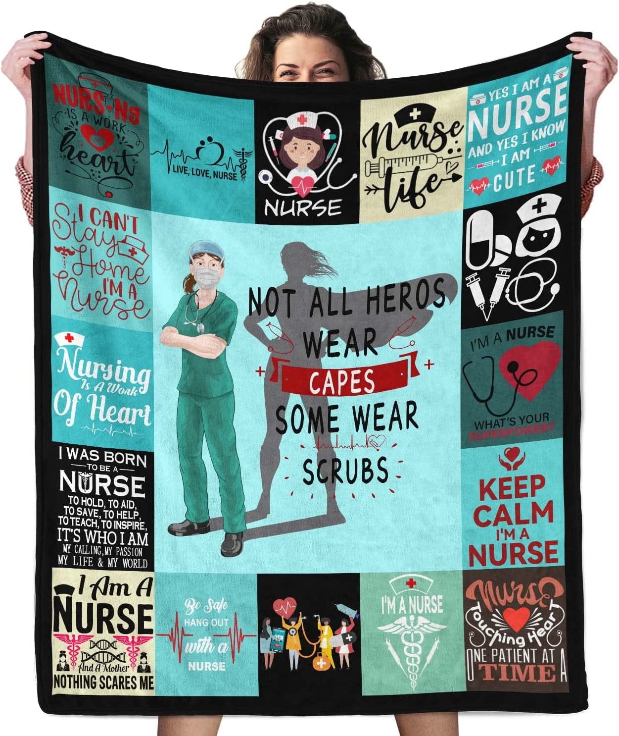 DAJU Social Worker Gifts for Women Blanket Birthday for Social Workers ...