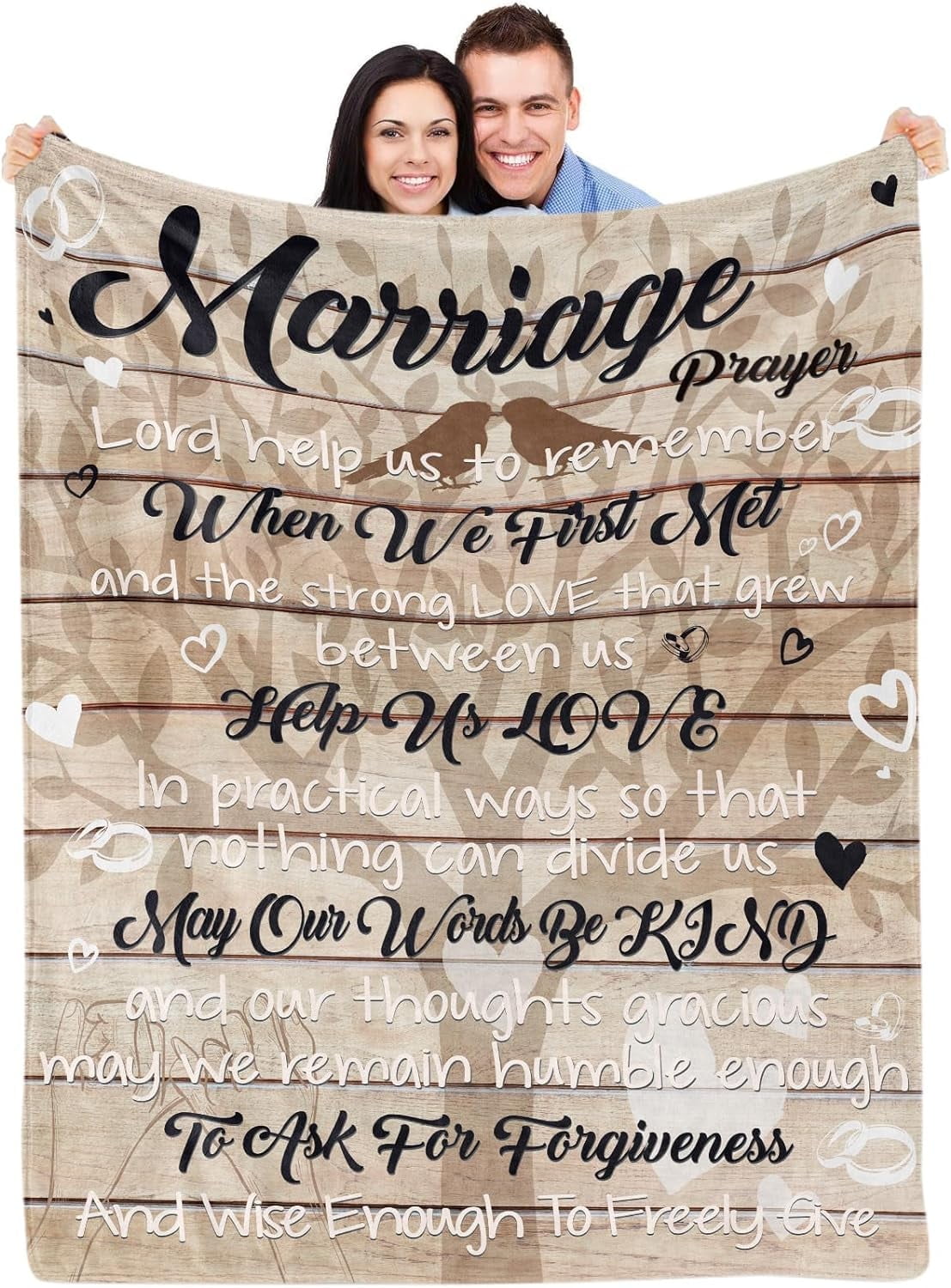 DAJU Wedding Gifts for Couples Marriage Prayer for Couple Newlyweds ...