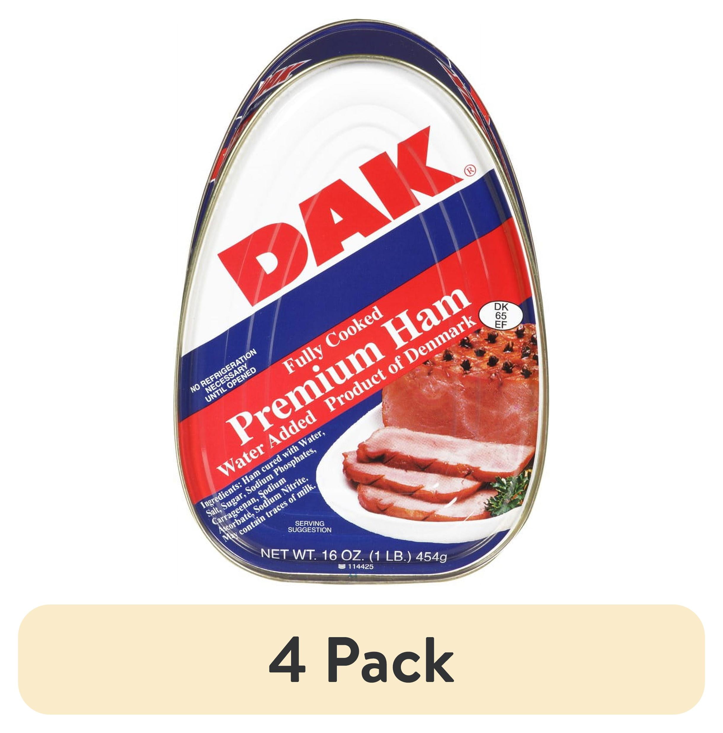 DAK Fully Cooked Canned Ham for Office Breakroom Sandwiches - Walmart ...