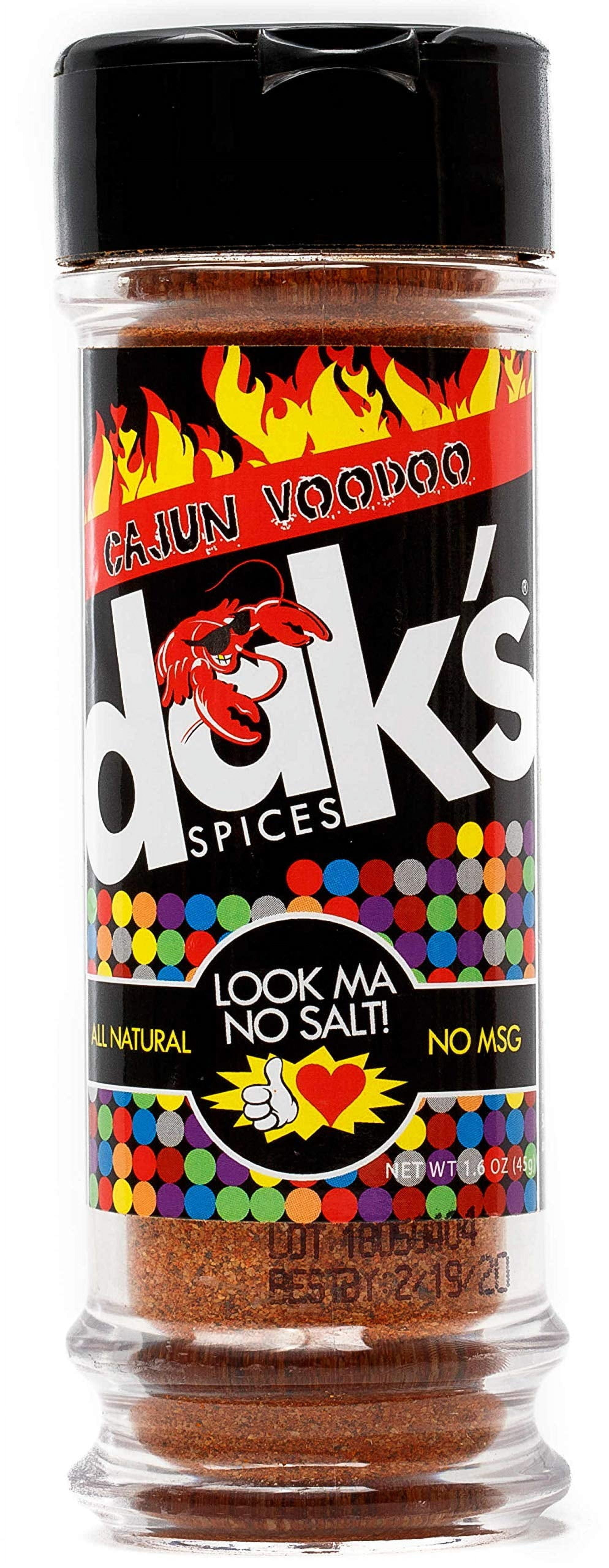 DAK's Spices Cajun Voodoo Blend MDA05 | 100% Salt & Healthy Seasoning ...