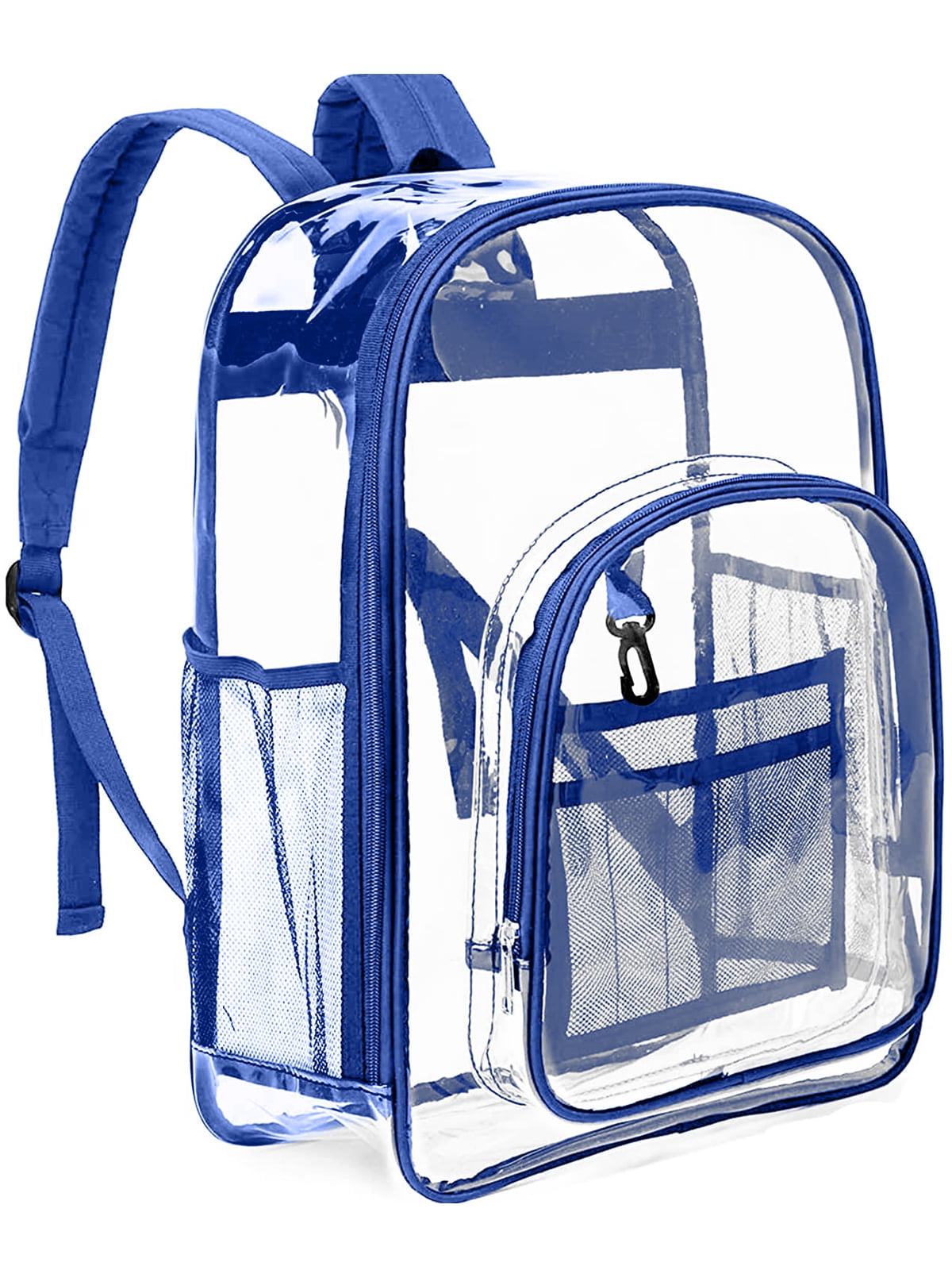 DAKIMOE Clear Backpack Heavy Duty Stadium Approved PVC Transparent ...