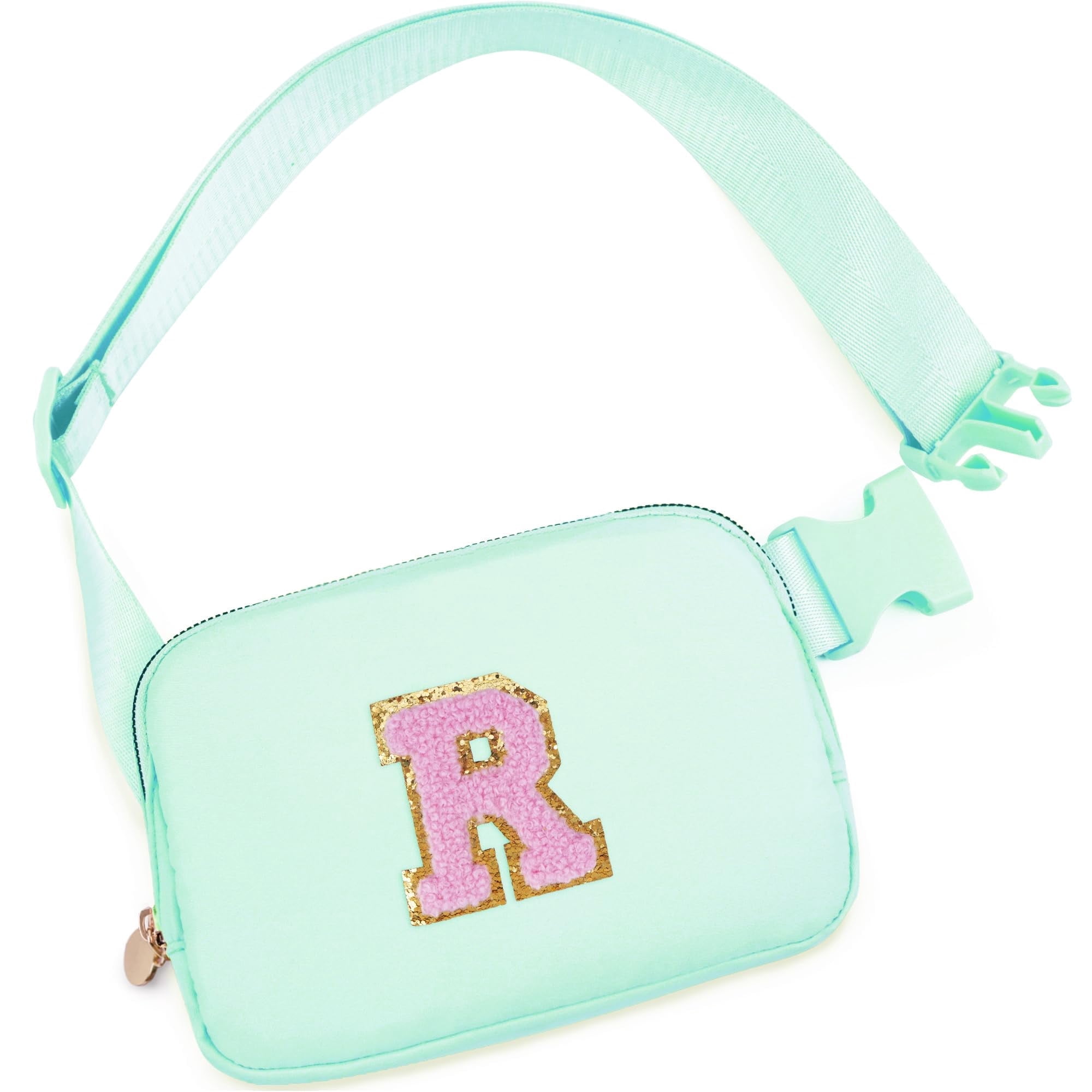 DAKIMOE Fanny Packs Purse Crossbody Belt Bag Waist Packs with Letter 4 ...