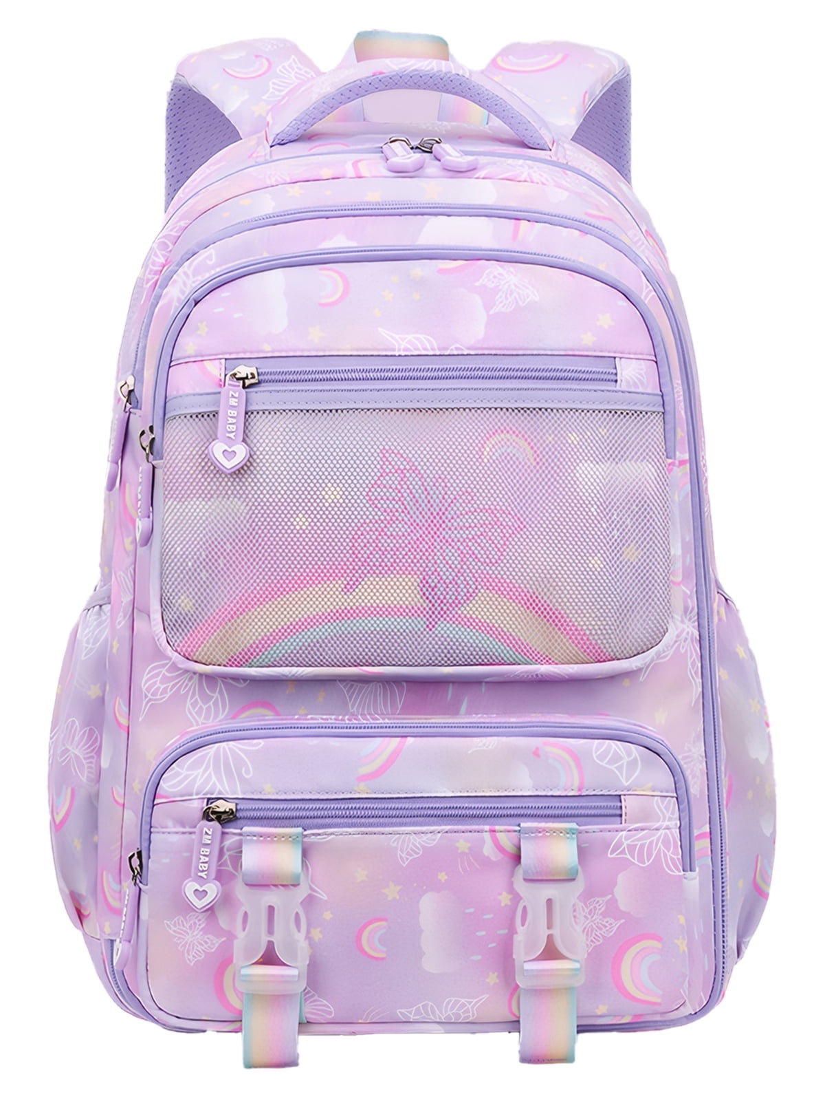 DAKIMOE School Backpack with Compartments Lightweight School Backpacks ...