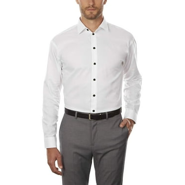 Alimens & Gentle Mens Classic Fit, Short Sleeve Stretch Cotton Dress ...