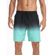 SURF CUZ Men's Quick Dry, Mesh Lined Swim Trunks with Pockets, Suitable ...