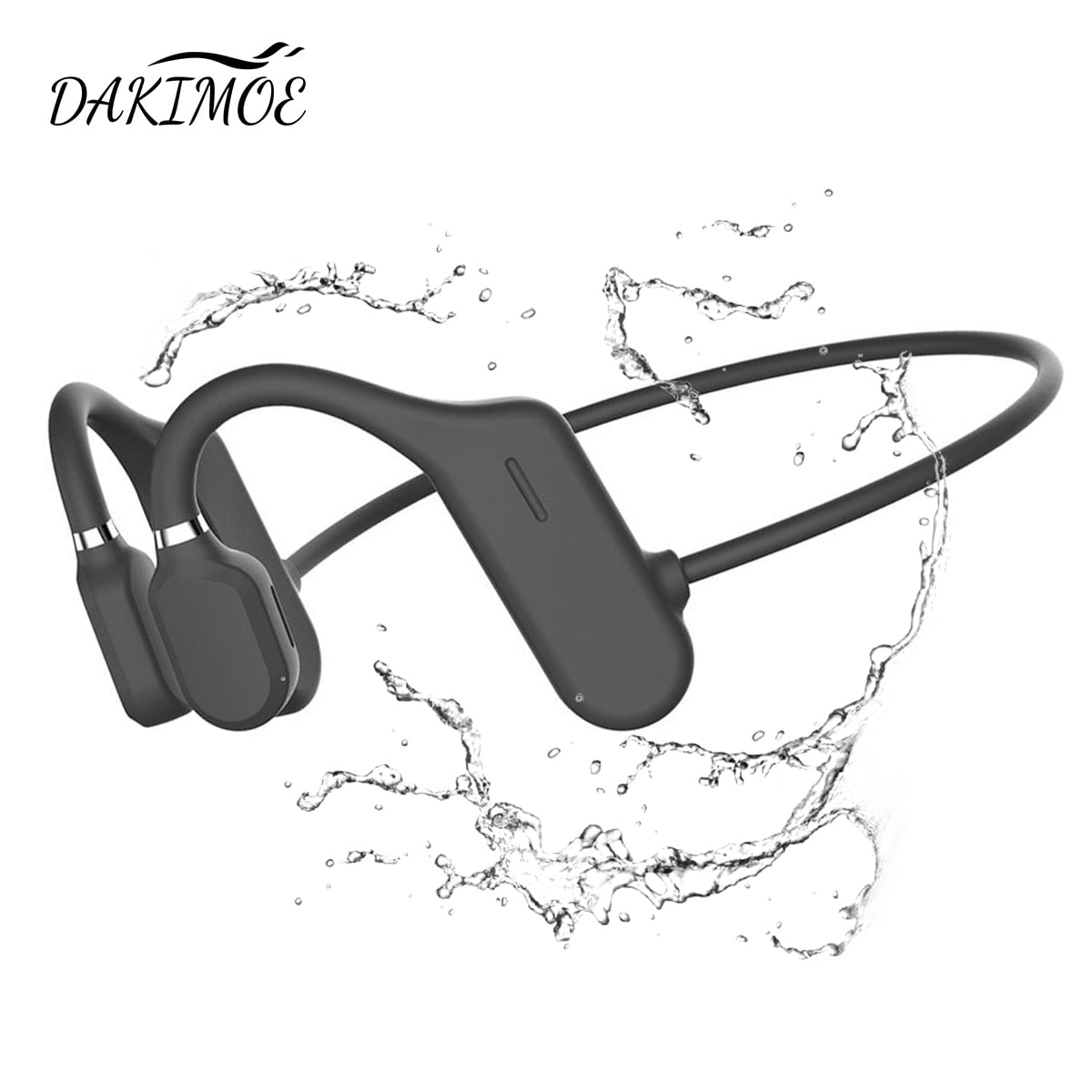 DAKIMOE Open Ear Bone Conduction Wireless Bluetooth Headphones, IPX5 ...