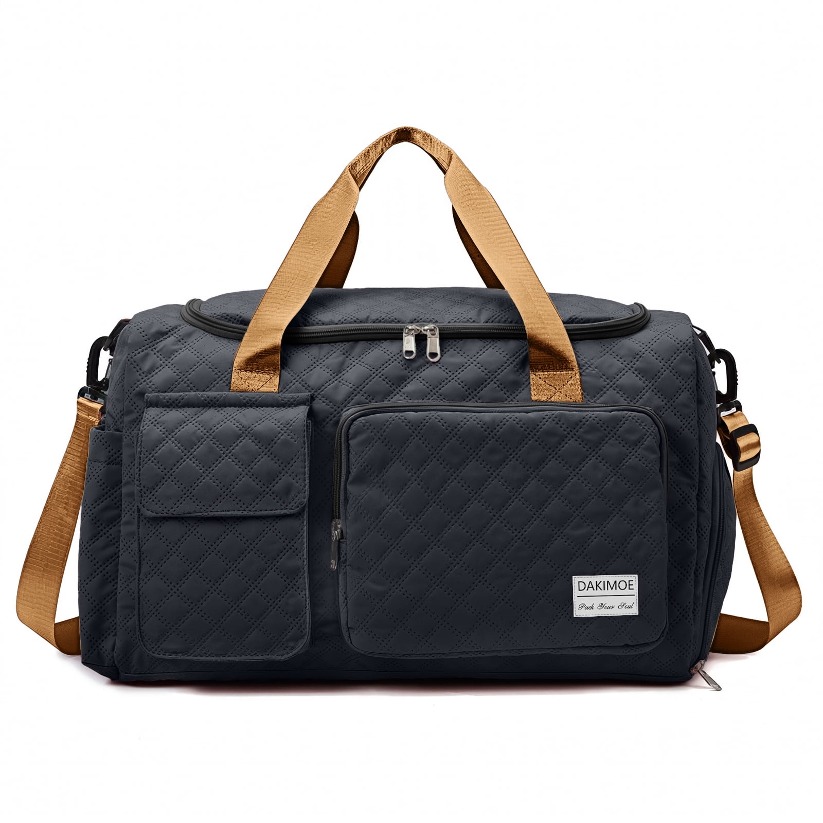 DAKIMOE Travel Duffle Bag for Women Men, Weekender Bags Carry on Gym ...