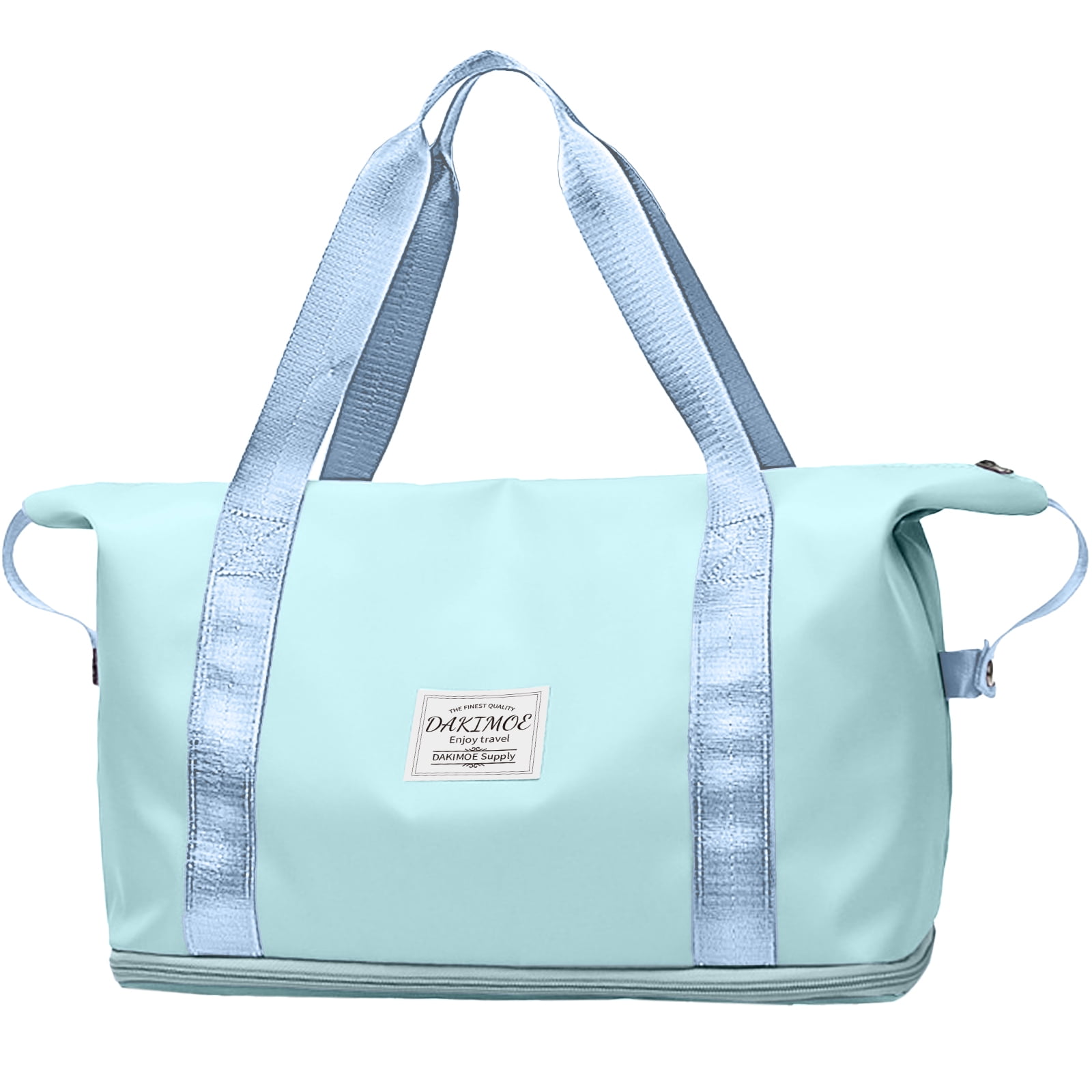 DAKIMOE Weekender Bag for Women, 35L Travel Duffle Bag with Wet Pocket ...