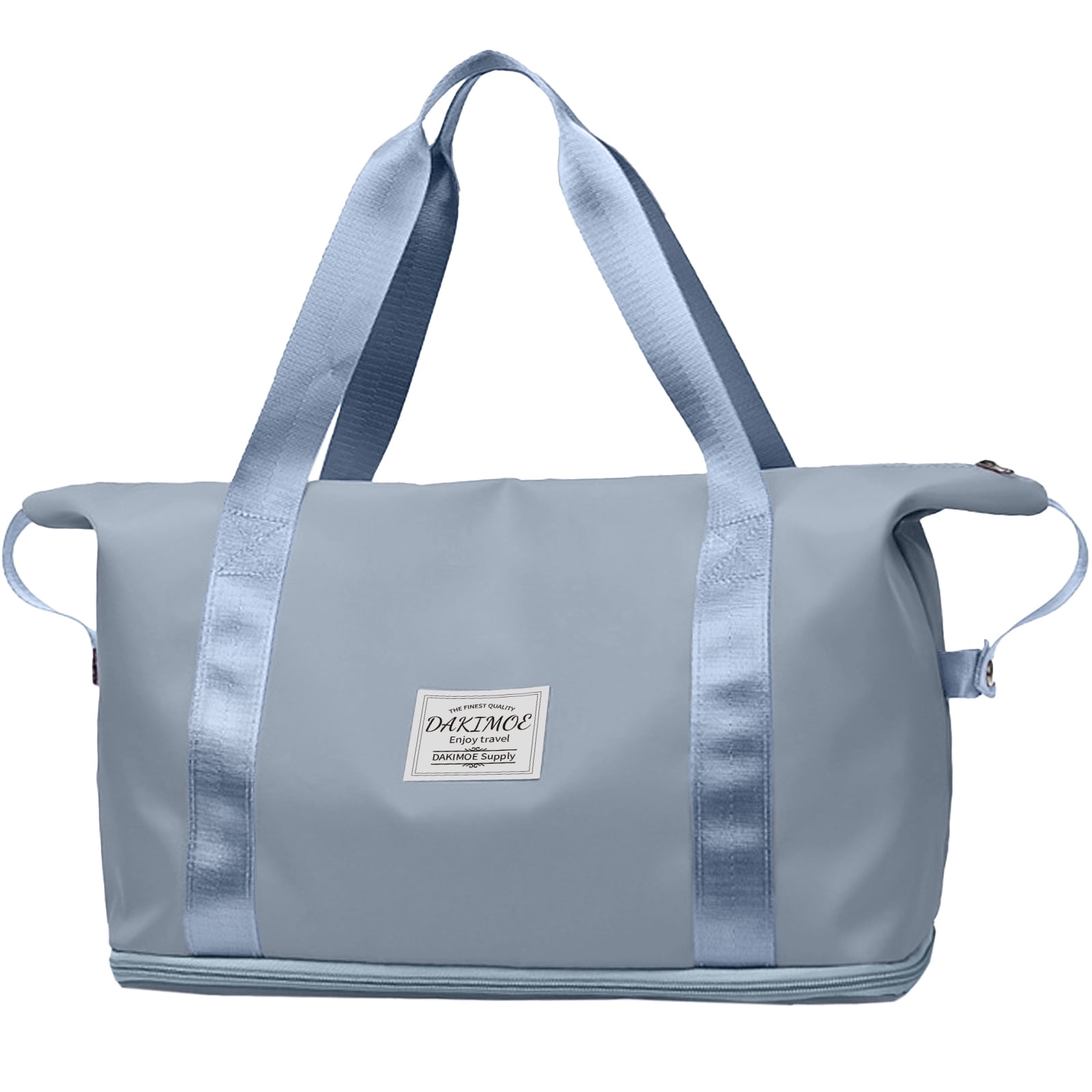 DAKIMOE Women's Weekender Duffel Bag, Travel Carry-On with Wet/Dry ...