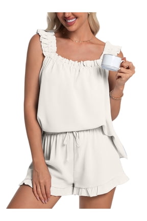 Ruffle Pajamas Womens