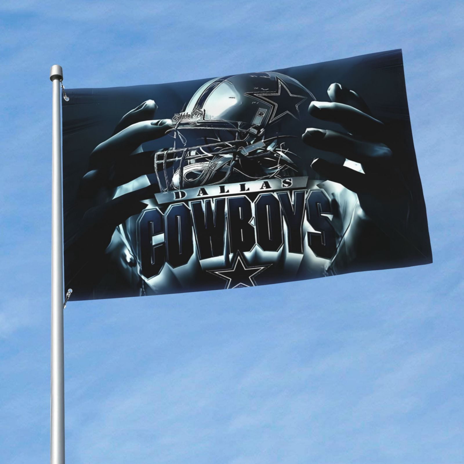 DAL Cowboyss Double Sided Outdoor Decorative Flag Support Flag Indoor ...