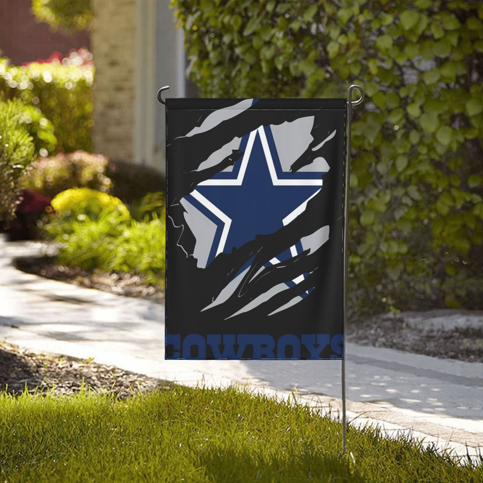 DAL Cowboyss Football Team Garden Flag 12.5"x18"/28"x40" Double Sided ...