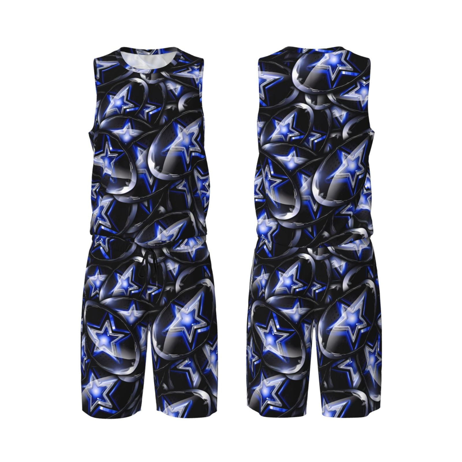 DAL Cowboyss Men’s Basketball Uniform Set Men Basketball Jersey and ...