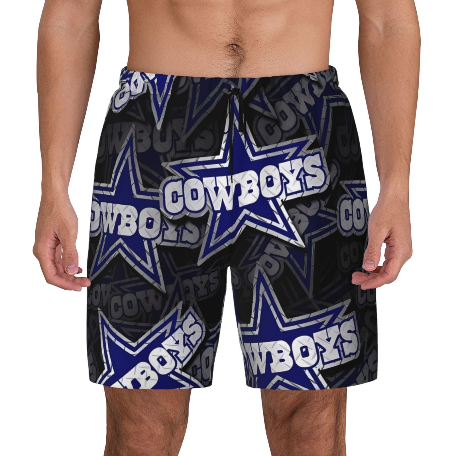 DAL Cowboyss Mens Swim Shorts Men Swim Trunks Board Shorts Mens ...