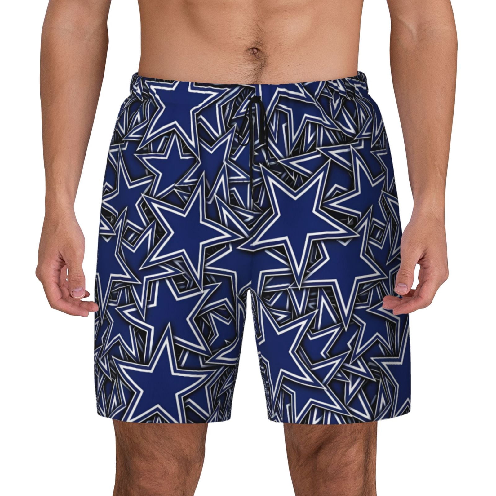 DAL Cowboyss Mens Swim Shorts Men Swim Trunks Board Shorts Mens ...
