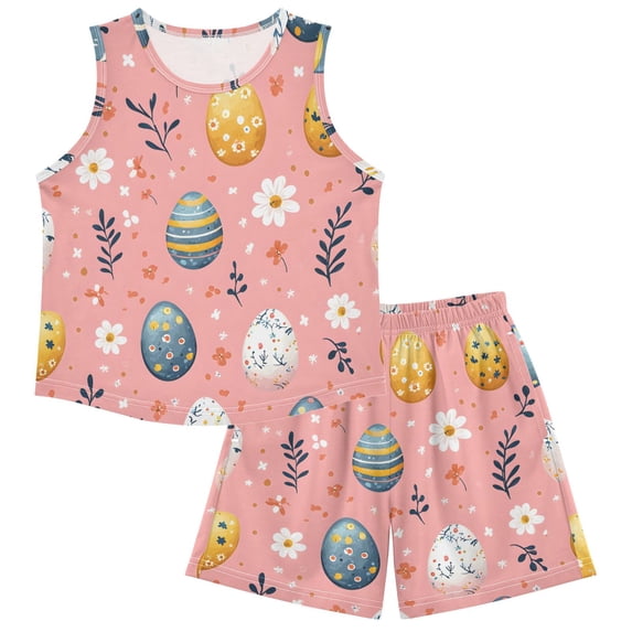 DALAWU Easter Egg Spring Pattern For Ultra-Soft Pajama Breathable ...