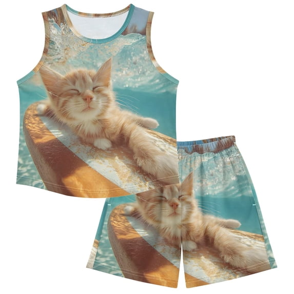 DALAWU Underwater Surfing Kitten For Ultra-Soft Pajama Breathable ...