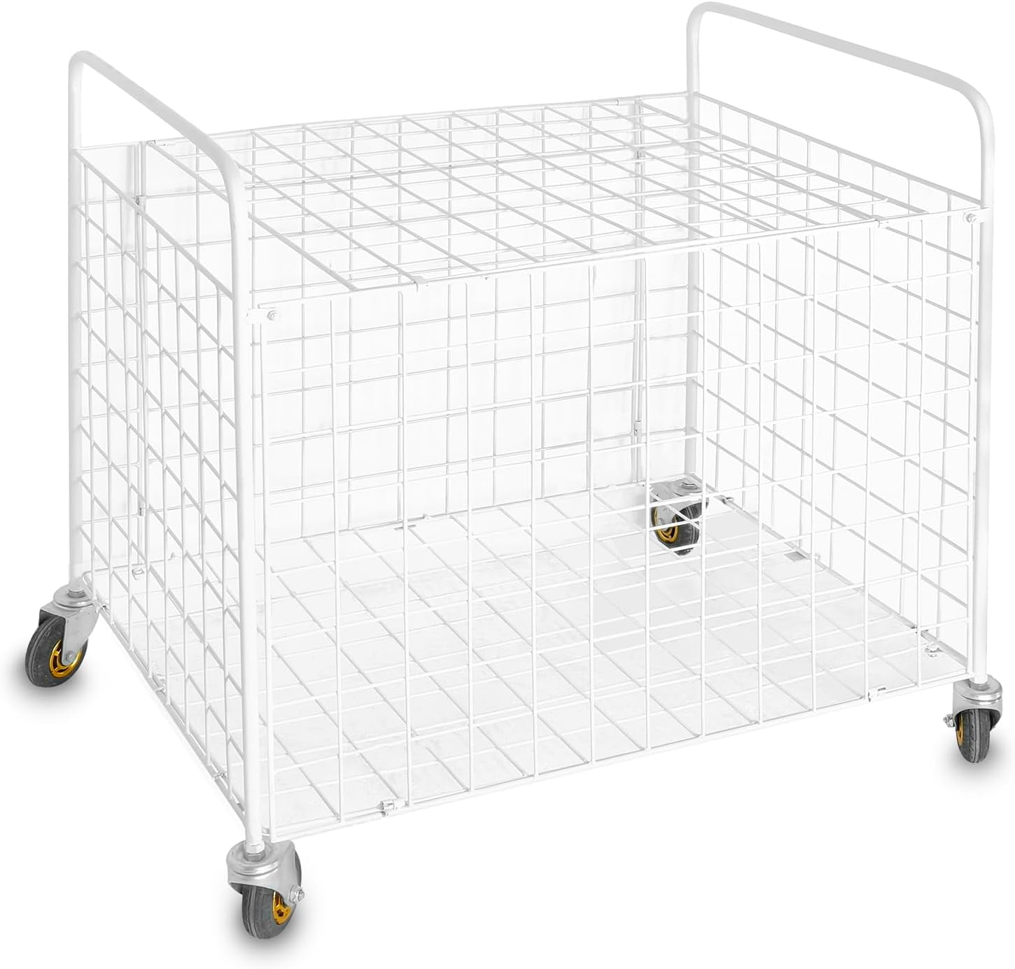 DALEI Professional Gym Metal Multi Sports Ball Storage Cart with Jumbo ...