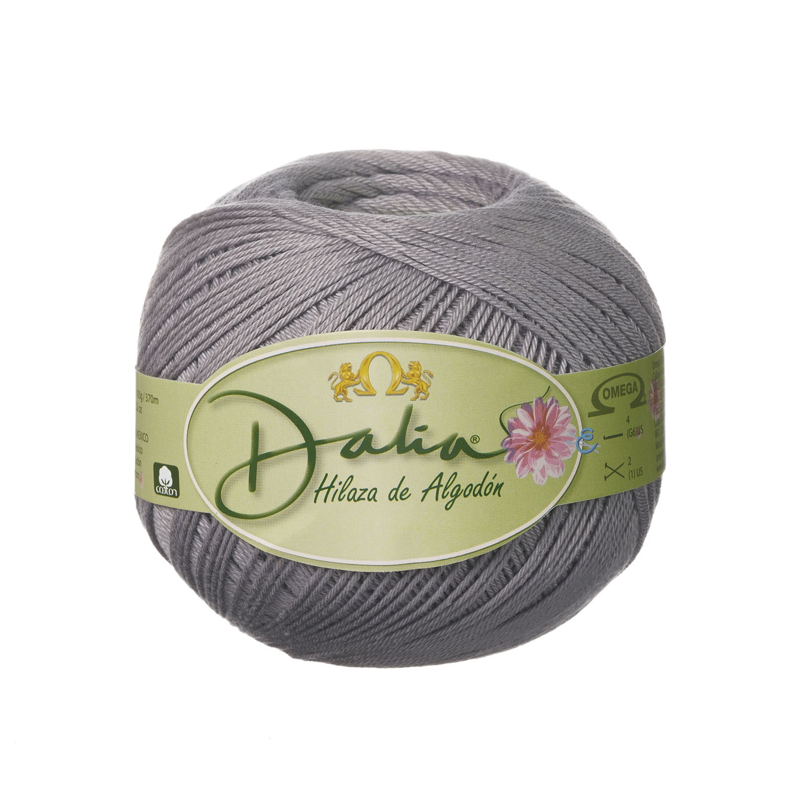 DALIA [100grs] by Omega - Fine 100% Mercerized Cotton Thread for ...