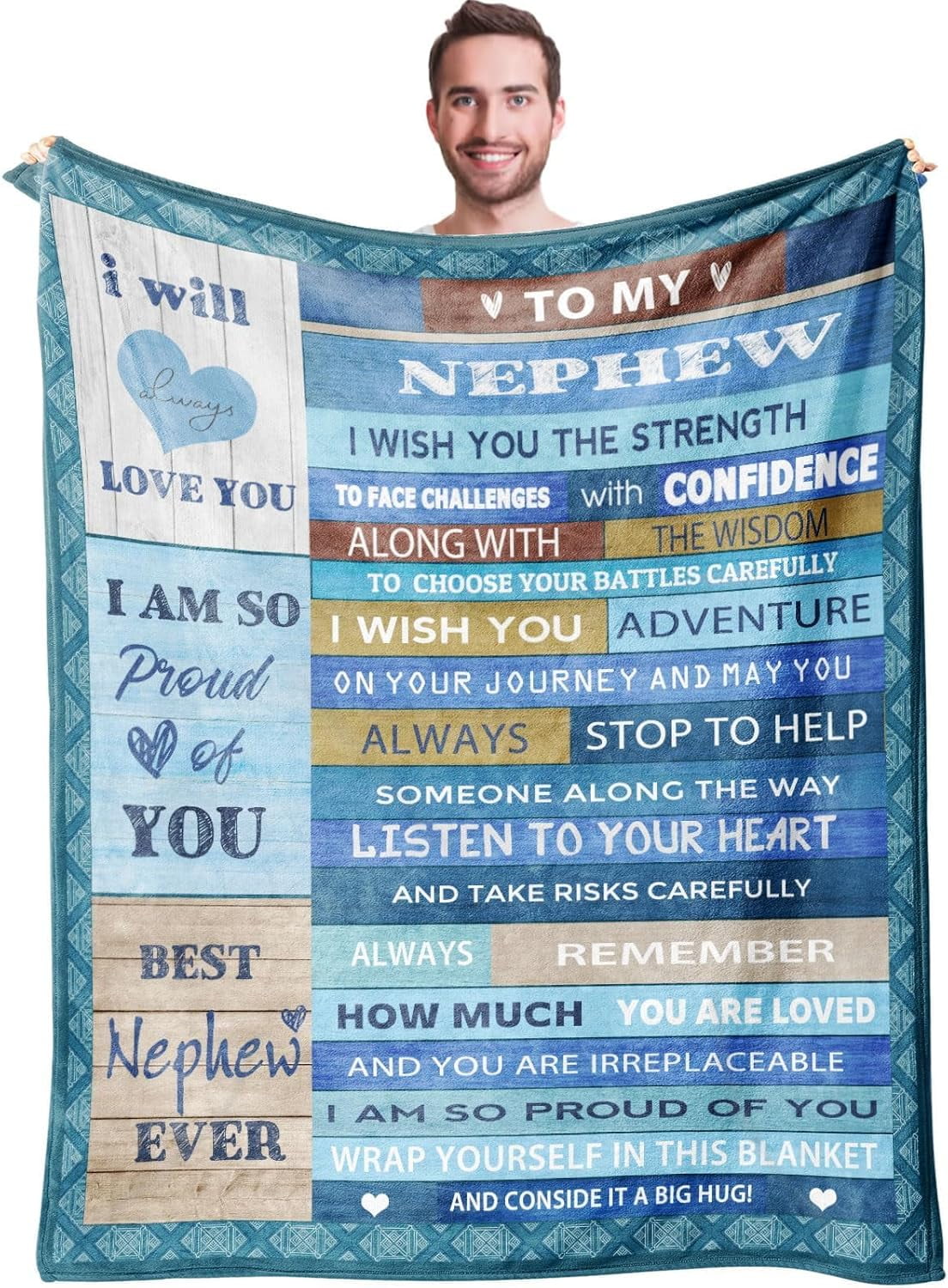 DALIHUA Nephew Giftse Nephew Gifts from Aunti Blankets, Gifts for ...