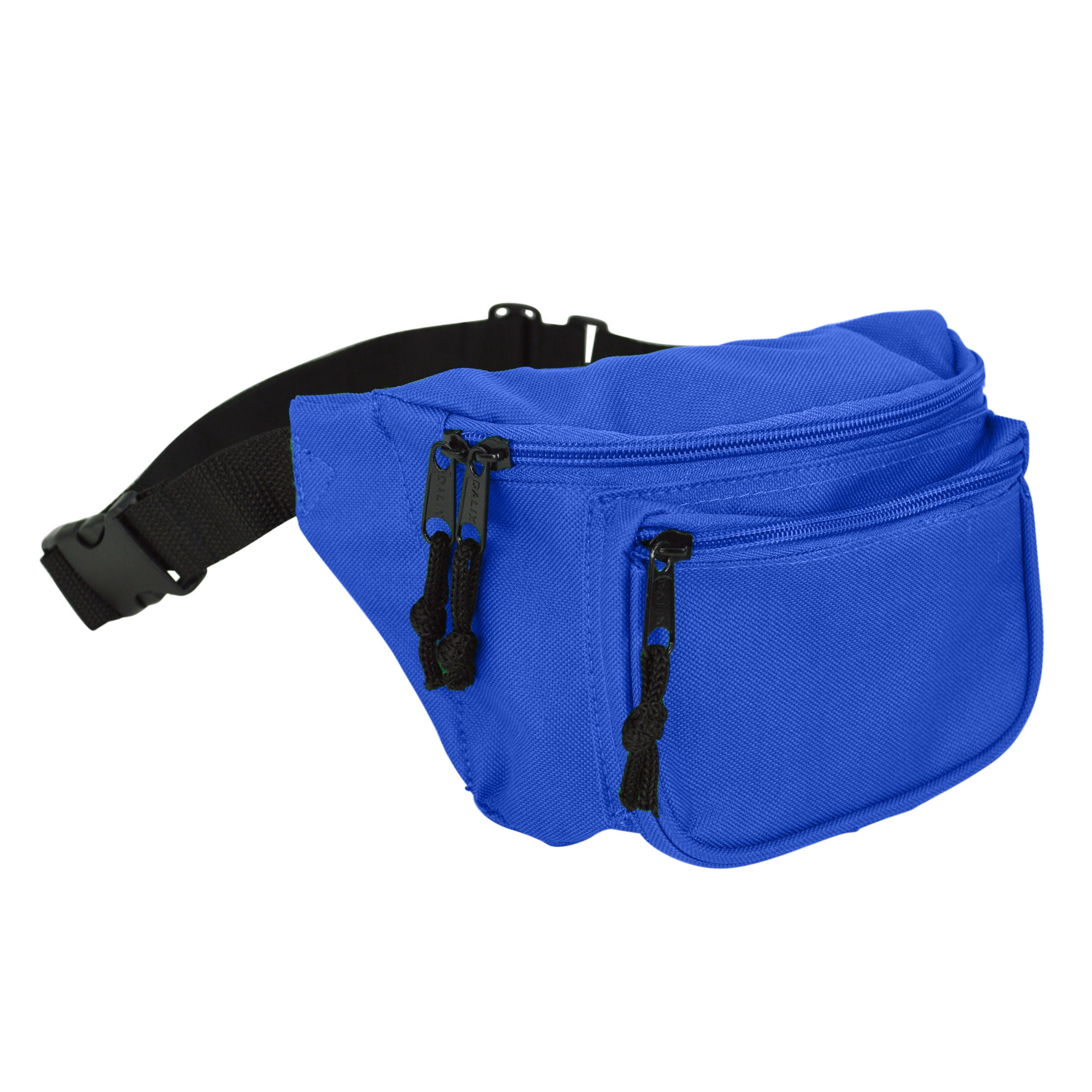 Dalix Anti-Theft Fanny Pack with 3 Pockets, Adjustable Waist Strap ...