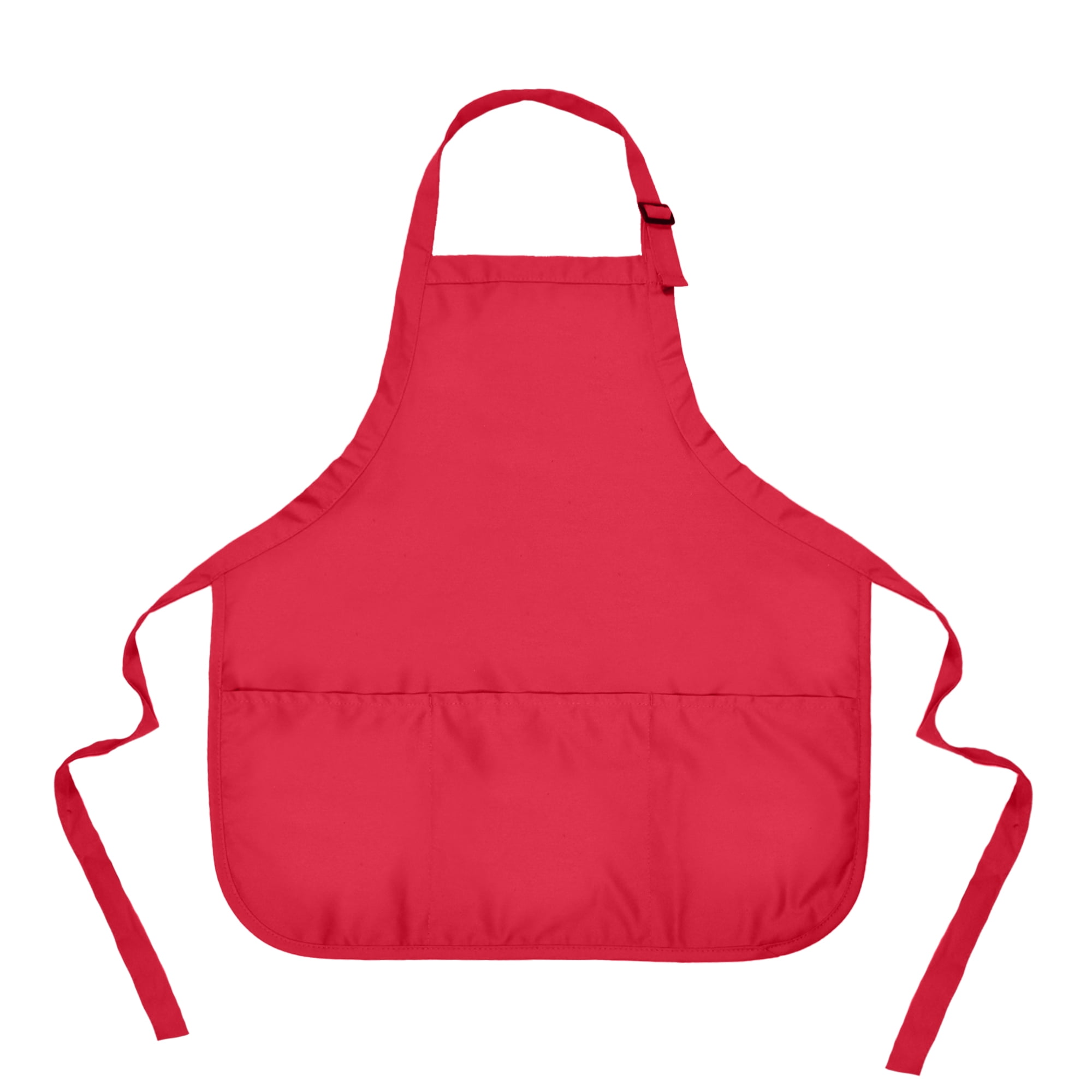 DALIX Apron, Commercial, Restaurant, Kitchen Apron with 3 Pockets, Bib ...