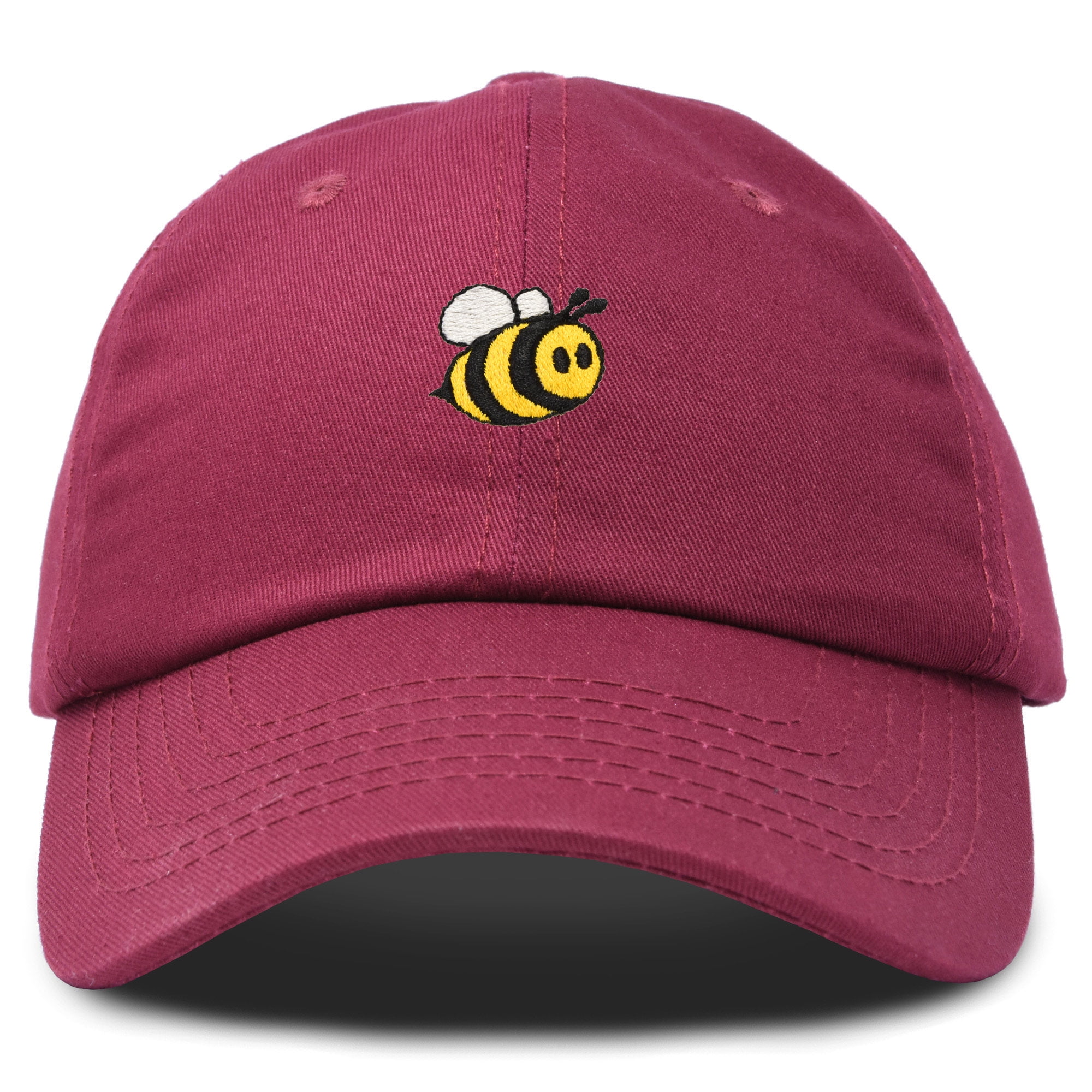DALIX Bumble Bee Baseball Cap Dad Hat Embroidered Womens Girls in ...