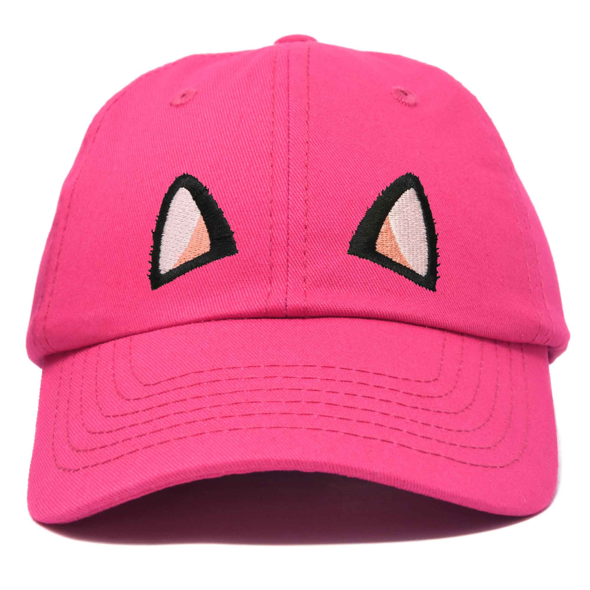 DALIX Cat Ears Hat Womens Cute Baseball Cap in Hot Pink - Walmart.com