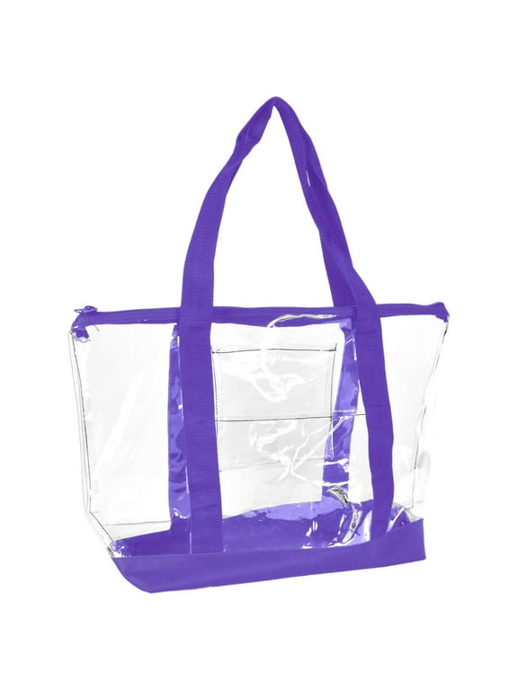 Eastsport Clear All-Purpose Security Tote, Turquoise - Walmart.com