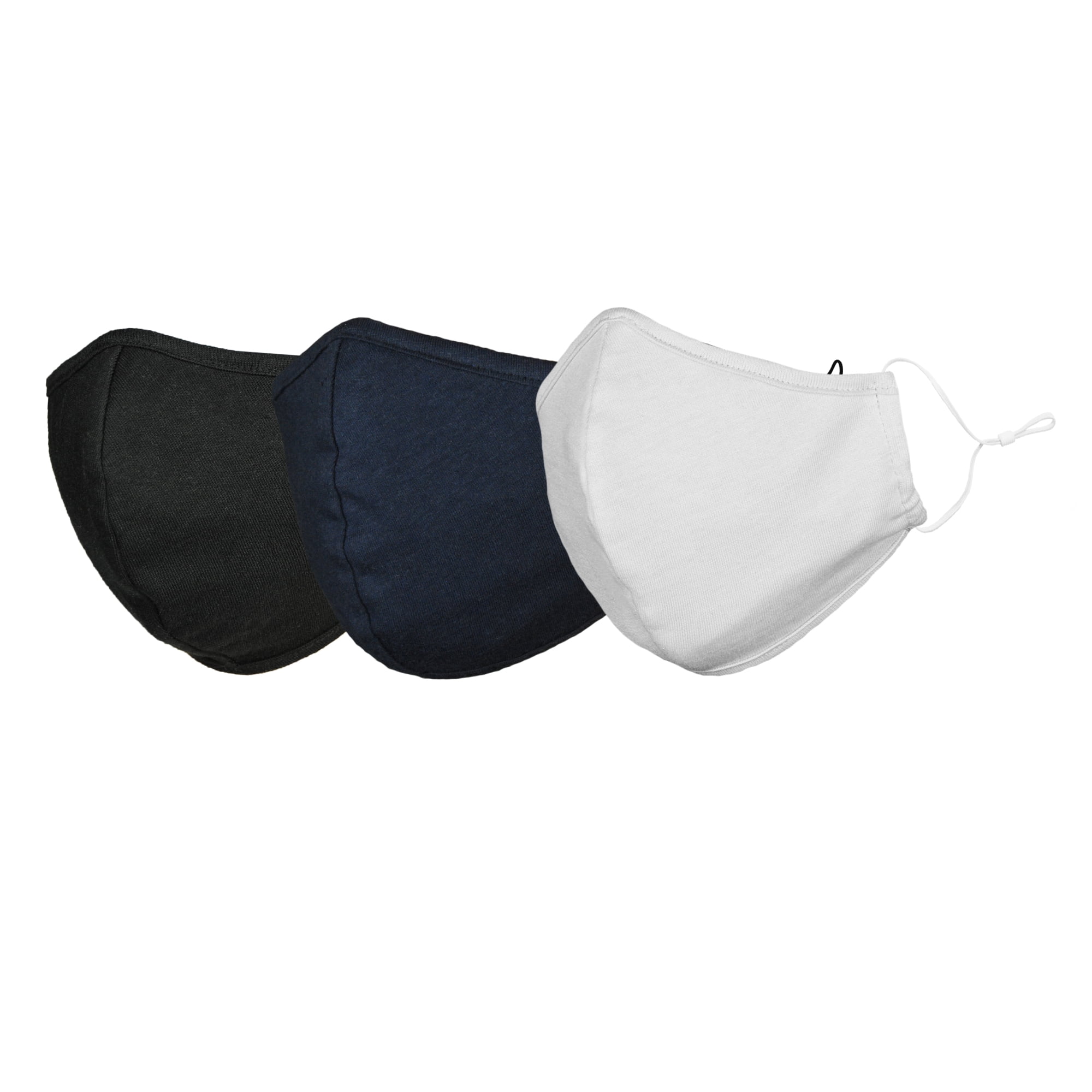DALIX Cloth Face Mask Reuseable Washable in Assorted Colors Made in USA ...
