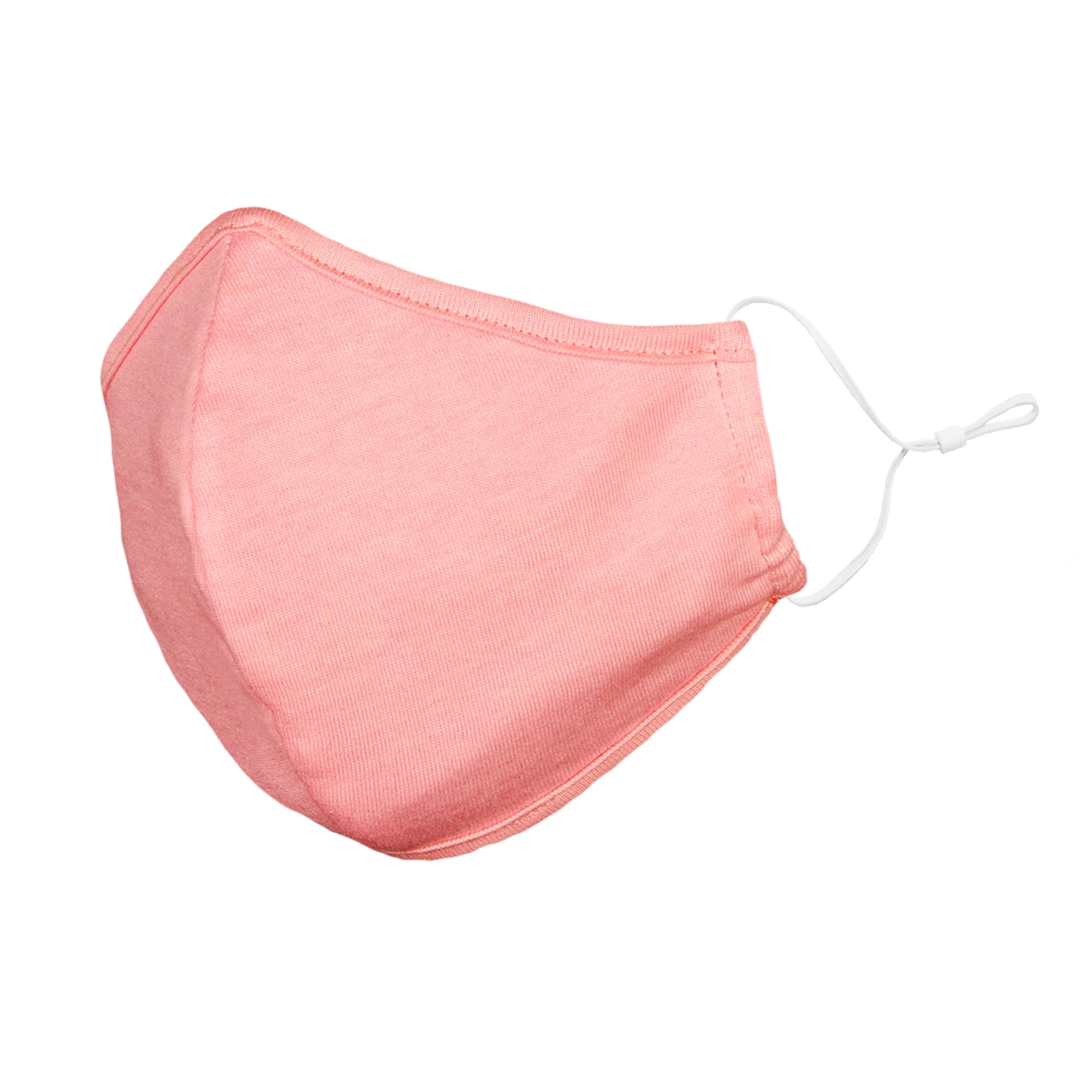 DALIX Cloth Face Mask Reuseable Washable in Pink Made in USA - S-M Size ...